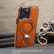 Luxury Leather Invisible Stand iPhone Case – acelimosf.com