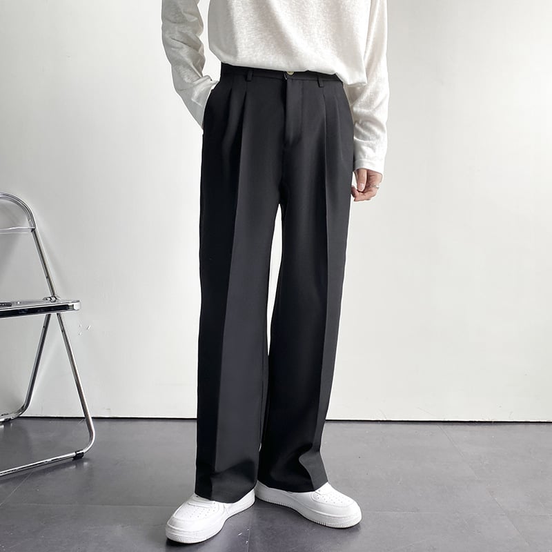SPRING SUMMER ICE SILK STRAIGHT LEG PANTS – acelimosf.com