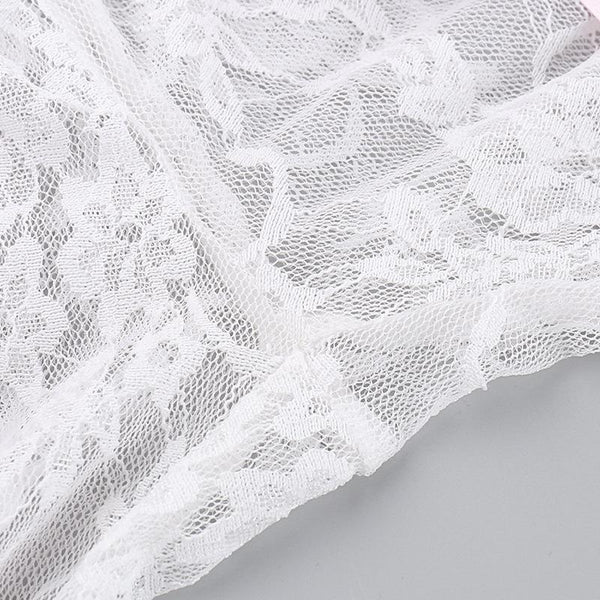 acelimosf™-Bowknot ribbon lace see through pant – acelimosf.com